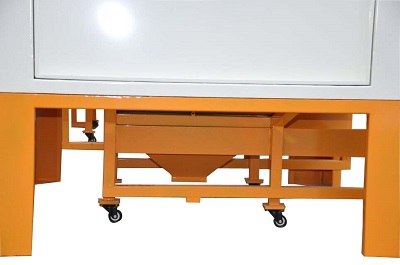 Multi-cyclone Powder Coating Booth, Fast Cleaning Automatic Powder ...