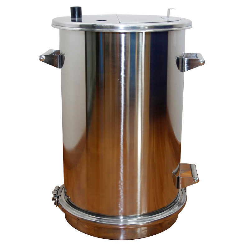 Stainless Steel Powder Coating Hopper, Big Powder Coating Fluidizing ...
