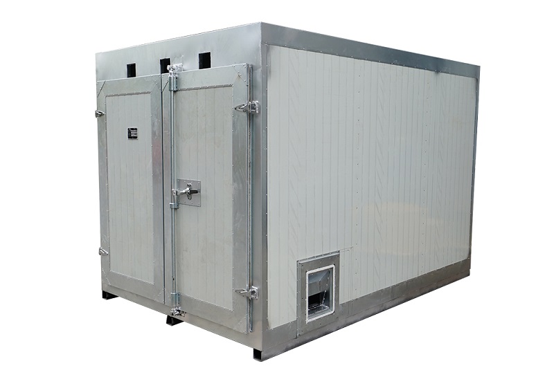Batch Box Powder Coating Oven with Overhead Conveyor - Buy Box Powder ...