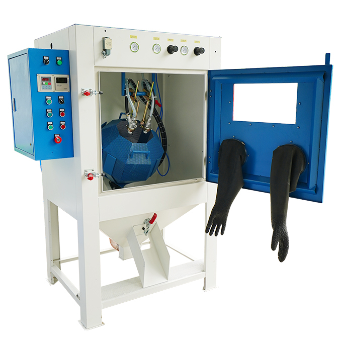 Automatic Tumble Basket Sand Blaster - Buy Tumble Basket Blaster ...
