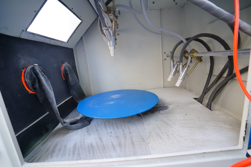 Automatic Sand Blasting Cabinet - Buy Automatic Sandblast Cabinet ...