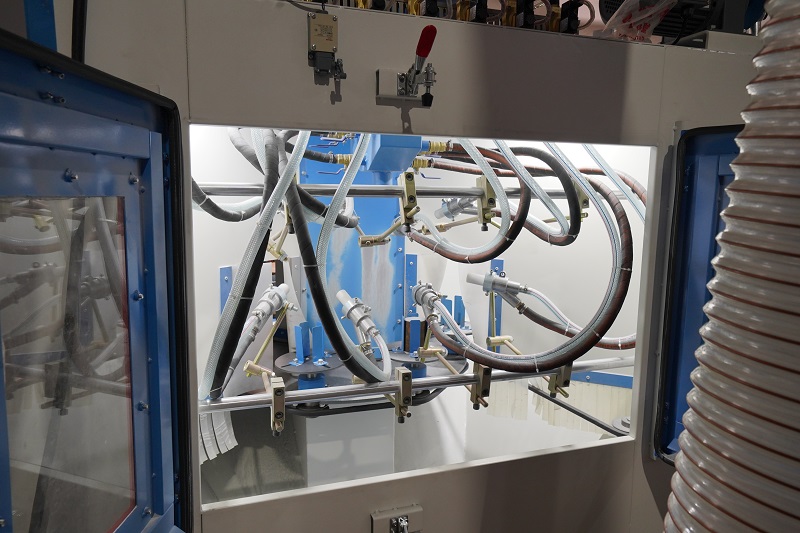 Multi-station Automatic Rotary Sandblasting System - Buy Automated ...